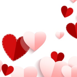 Valentine's Day Writing Paper, Digital Download, Heart Boarder ...