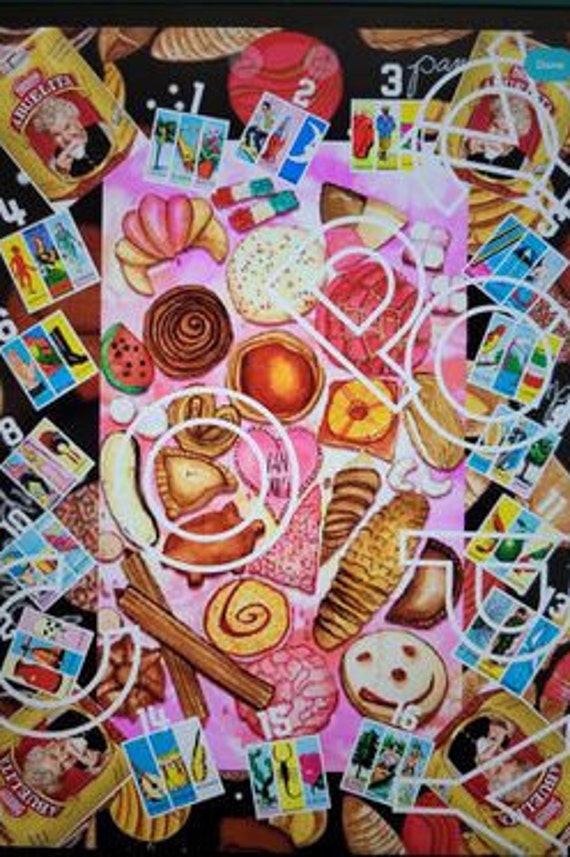 Pan Dulce Loteria Board | Etsy