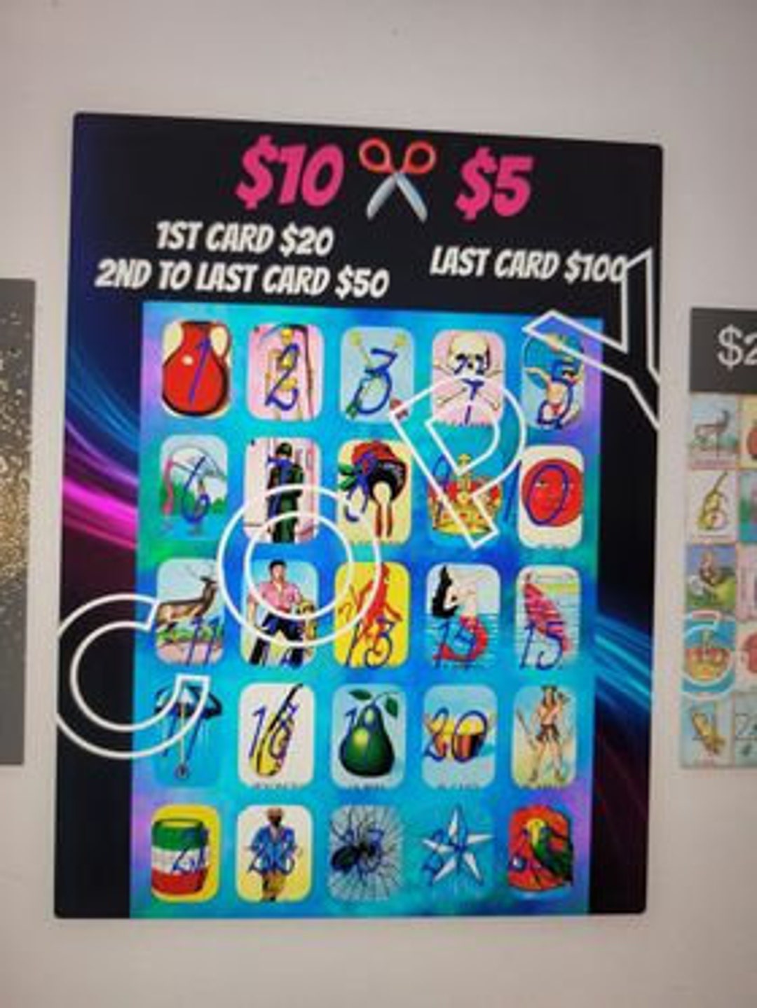 Loteria Board Money Maker Multiple Winner Board - Etsy