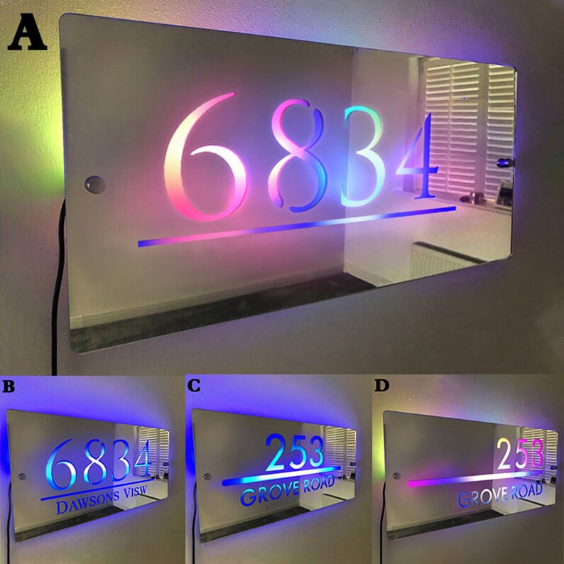 Custom Led Name Mirror, Personalized Name Mirror Neon Sign, I Am Mirror ...