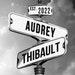 Personalized Road Names Canvas Sign, Custom Name Vintage Street Sign ...