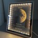 Led Mirror Frame Lamp, the Day You Were Born Moon Phase Wall Art ...