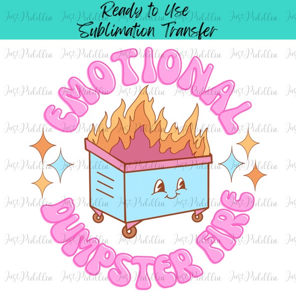 Emotional Dumpster Fire - Etsy