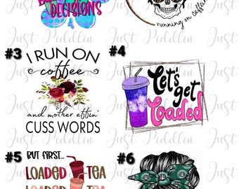 Loaded Tea Decals - Etsy