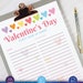Editable Valentine's Day Party Sign up Sheet, Class Valentine's Day ...