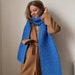 Extra Long Scarf, Luxurious Oversized Chunky Knit Scarf, Neck Warmer ...