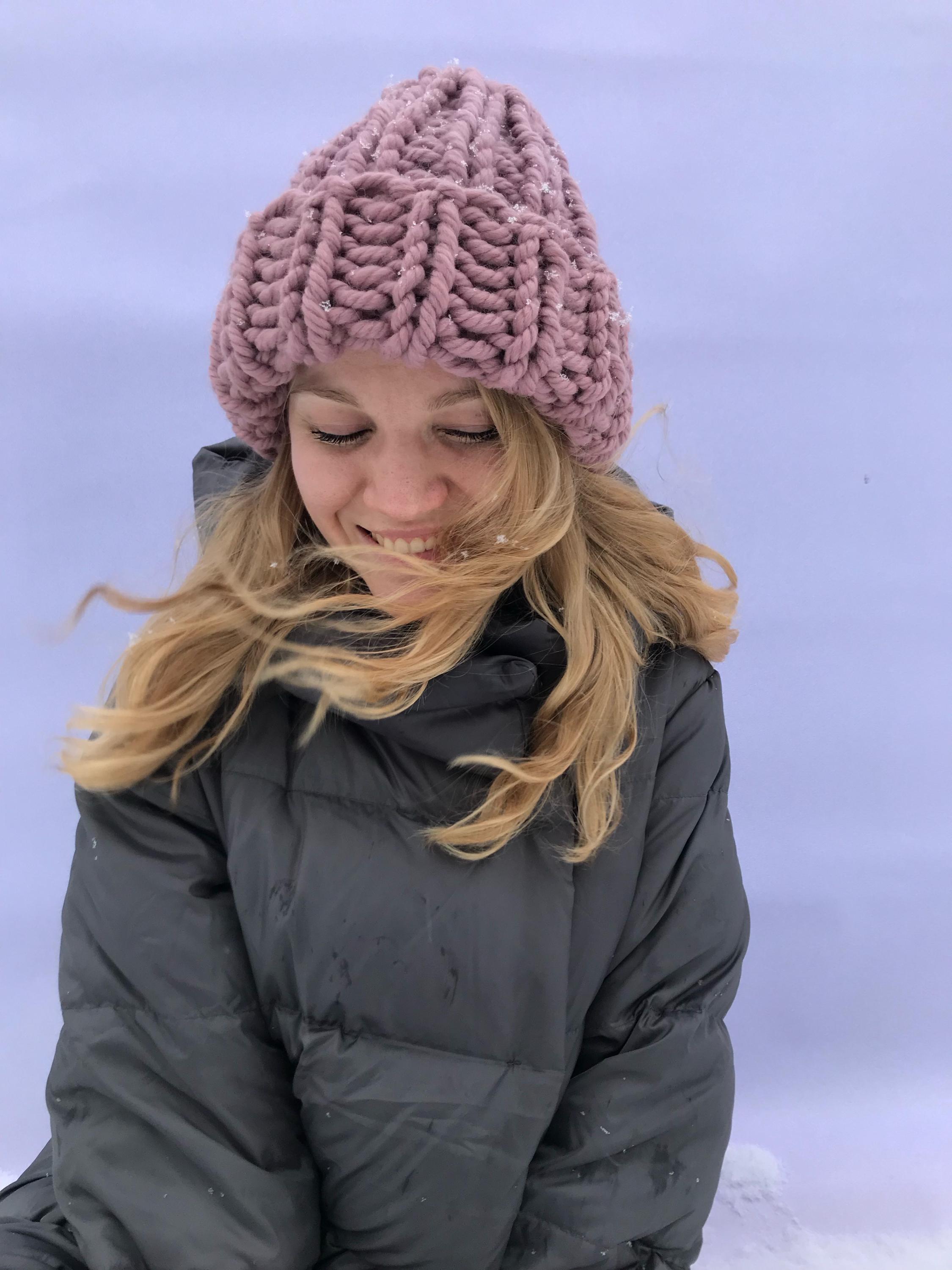 Super Chunky Knit Hat, Helsinki Hat, Giant Knitting, Oversized Hat, Big ...