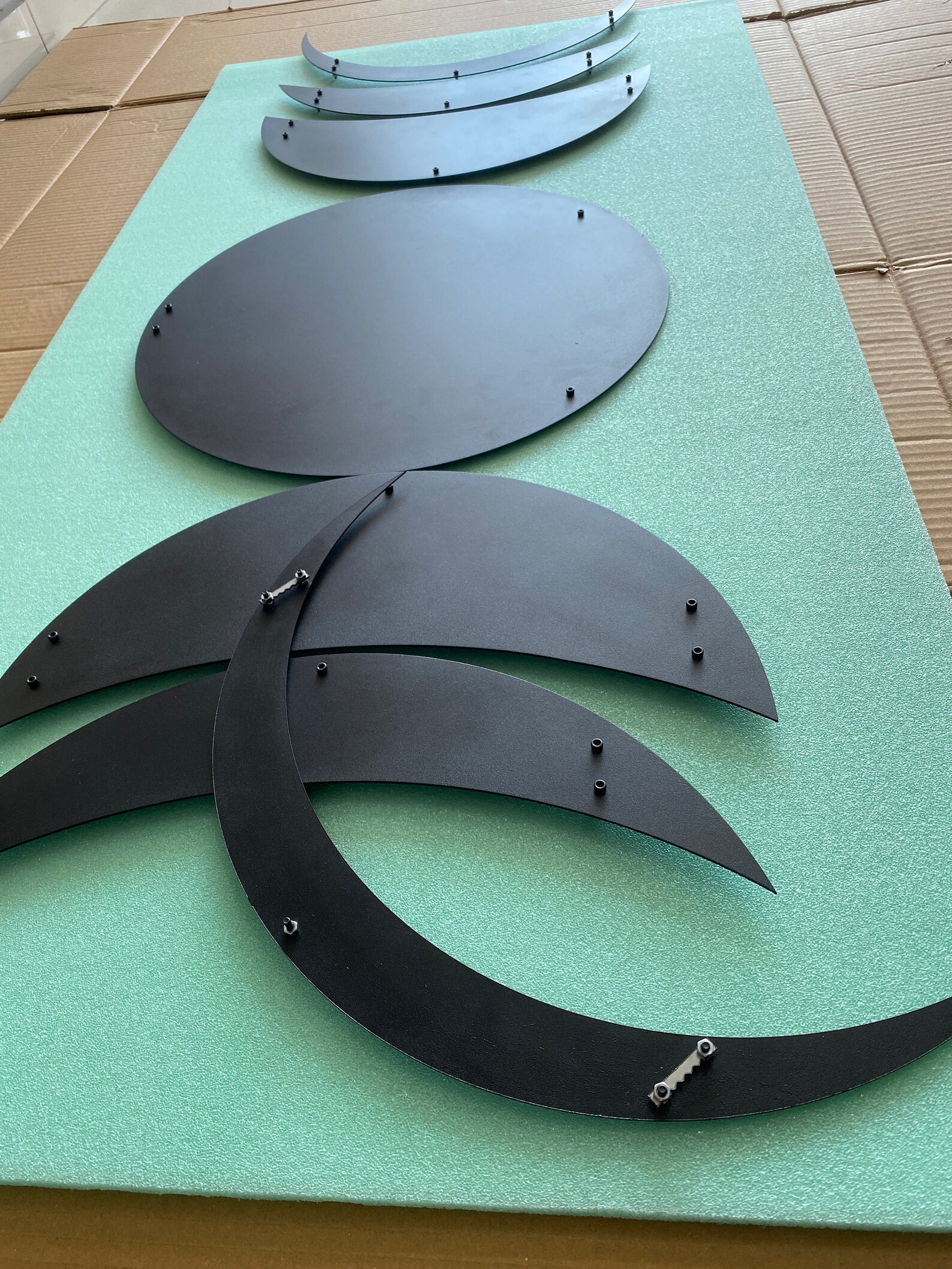 Metal Moon Wall Art Moon Phases Metal Wall Decor Metal Wall | Etsy