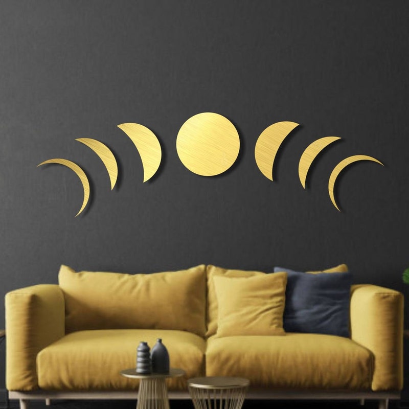 Moon Phase Decor - Etsy