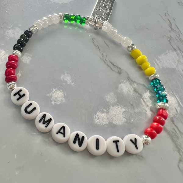 Humanity Bracelet - Etsy
