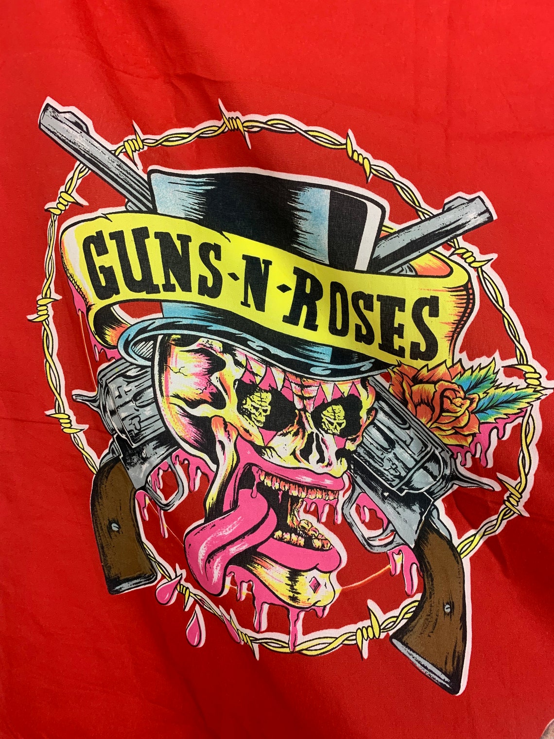 GUNS N ROSES 90's Flag Vintage / Axl Rose - Etsy