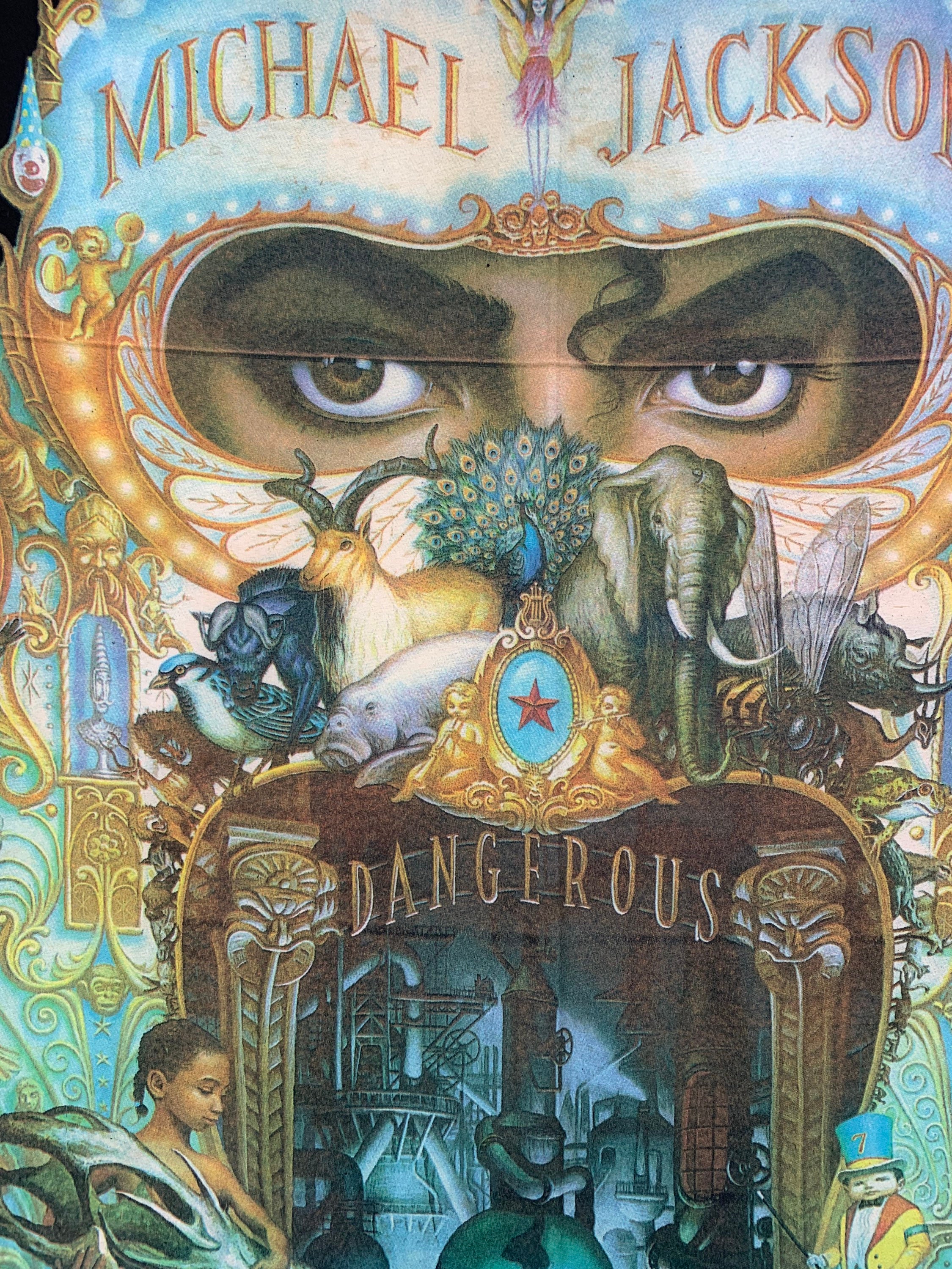 MICHAEL JACKSON 90's Flag Vintage - Etsy