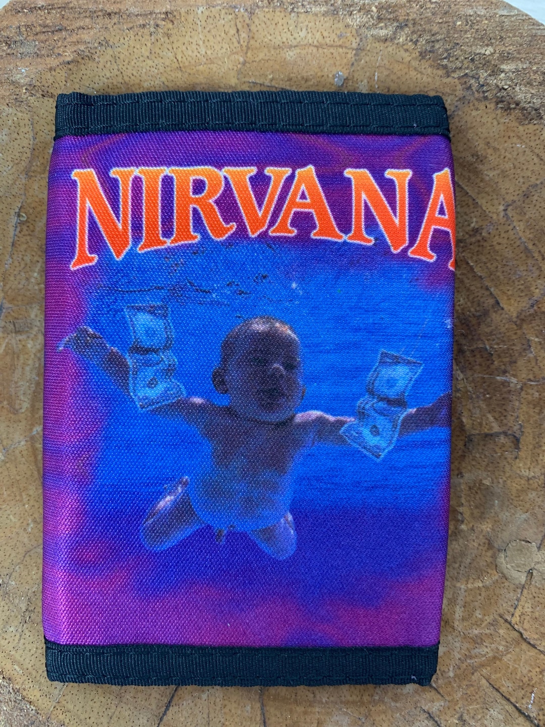 NIRVANA 90's Wallet Vintage / Kurt Cobain / Nevermind - Etsy