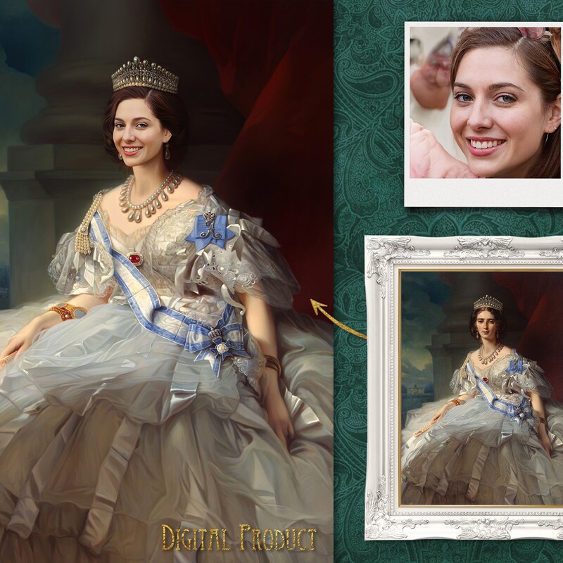 Royal Portrait - Etsy