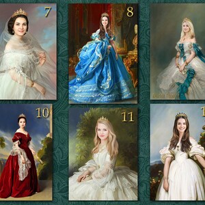 Custom Royal Portrait From Photo for Her, Renaissance Queen, Historical ...