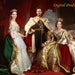Custom Royal Family 3-person Portrait, Personalized Historical ...