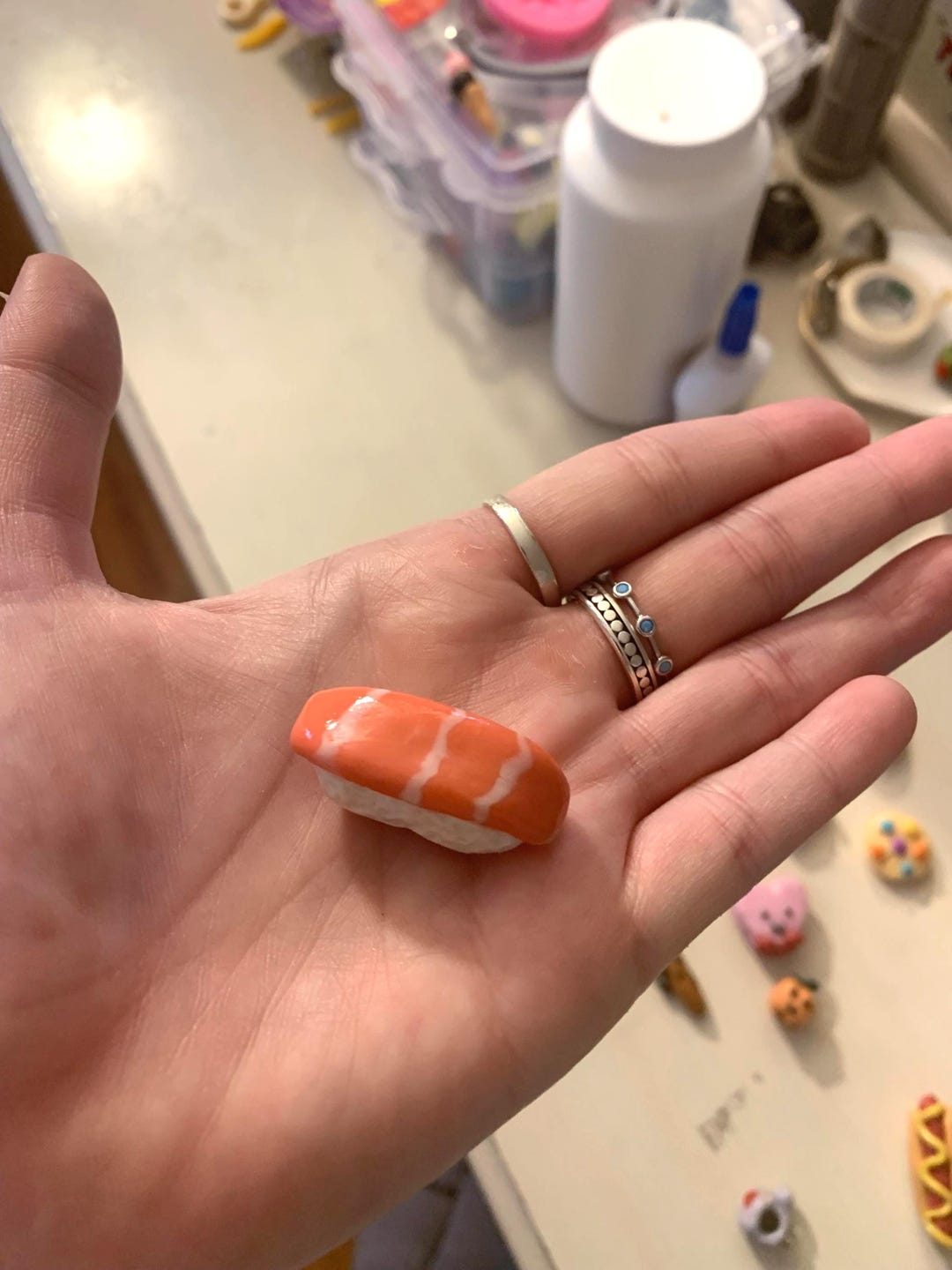 Nigiri Sushi Fridge Polymer Clay Magnet - Etsy