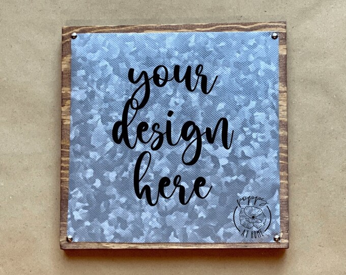 Home Sweet Home Sign Galvanized Metal Sign Fixer Upper Style - Etsy
