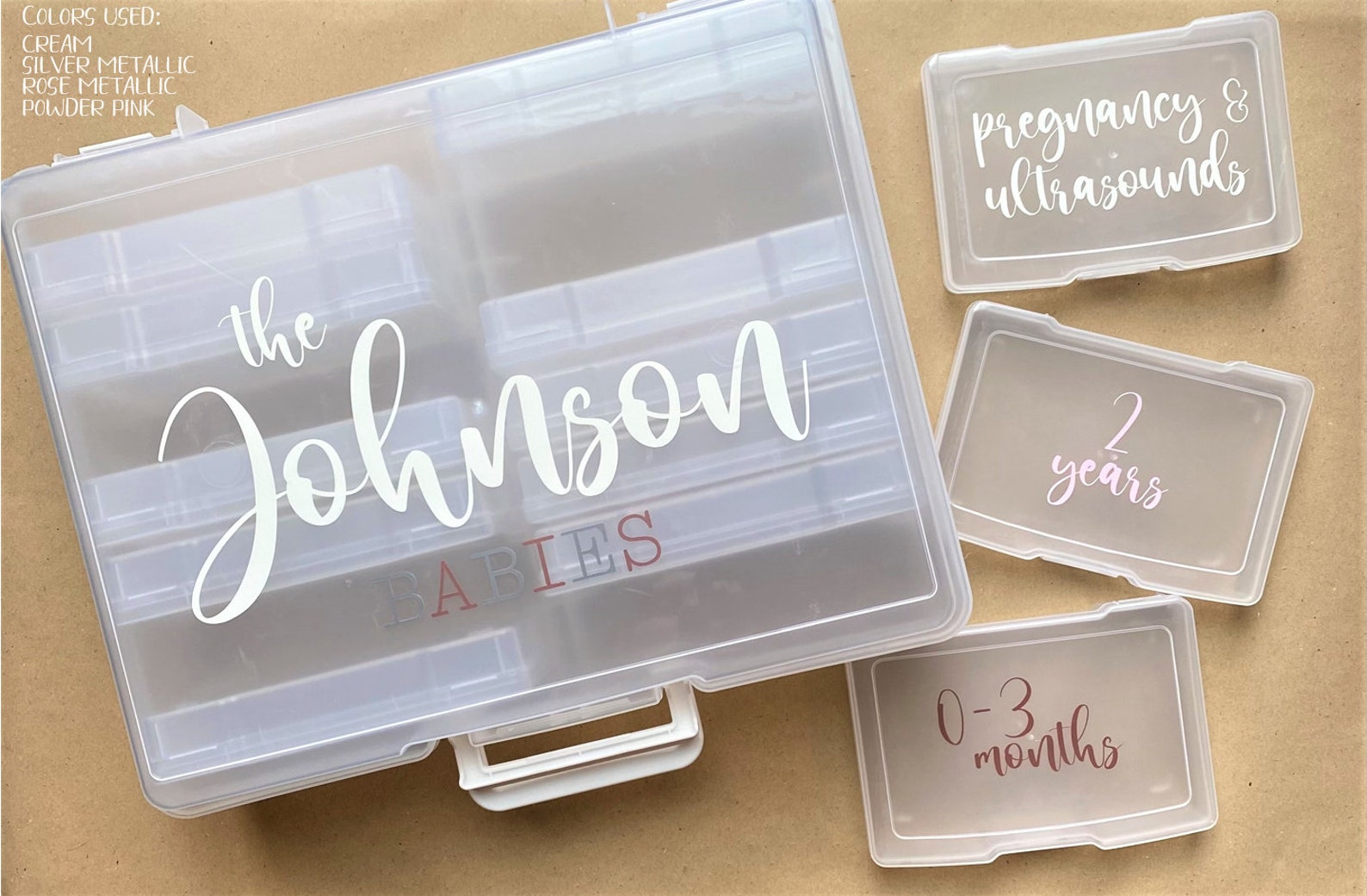 Custom Photo Box Personalized Photo Box Custom Family | Etsy