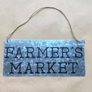 Custom Galvanized Metal Sign - Personalized Metal Sign - Custom Metal ...