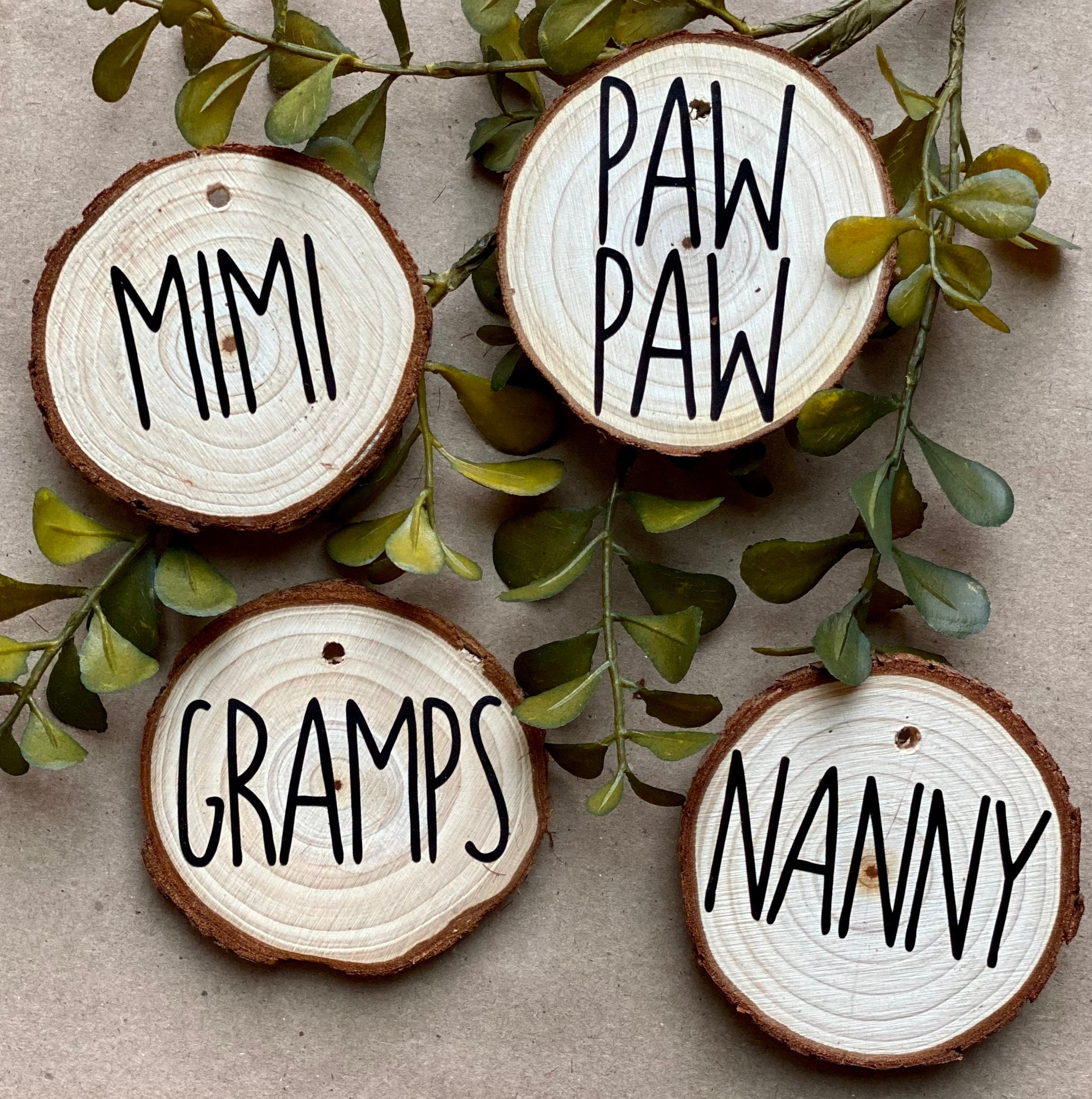 Custom Word Ornaments Set of 6 6 Custom Word Ornaments 6 - Etsy