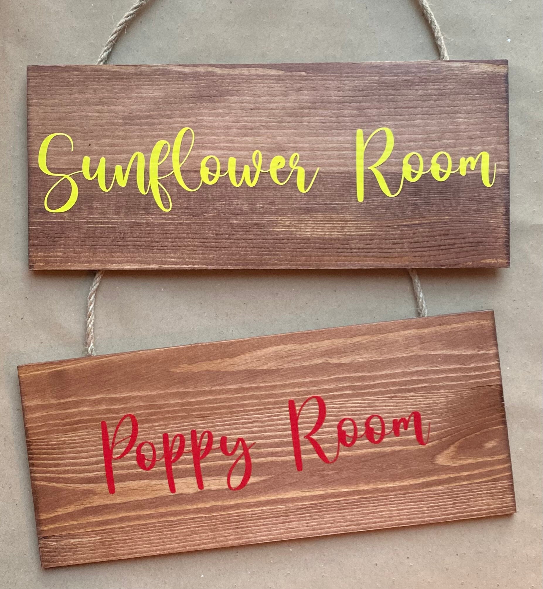 Custom Chestnut Stained Wood Sign Personalized Chestnut - Etsy