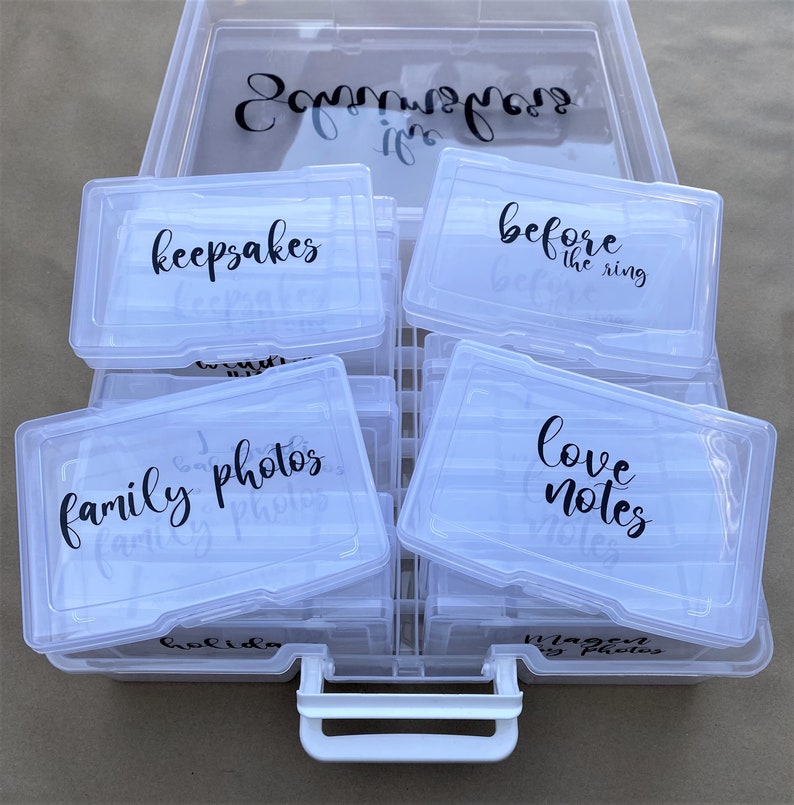 Custom Photo Box Personalized Photo Box Custom Family - Etsy