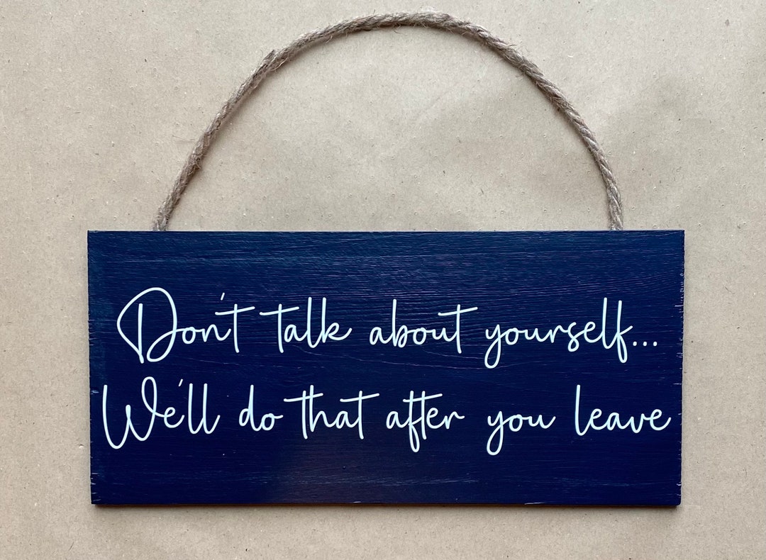 Custom Navy Blue Wood Sign - Personalized Navy Blue Wood Sign - Custom ...