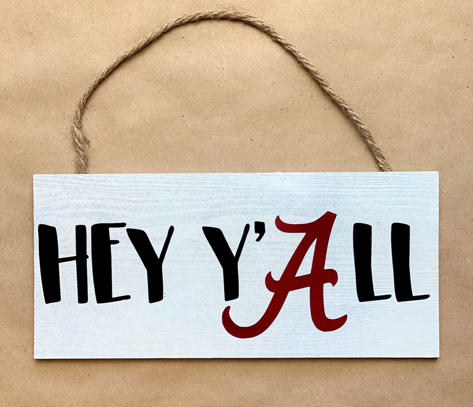 Hey Yall Alabama Door Sign Alabama Hey Yall Sign Alabama A | Etsy