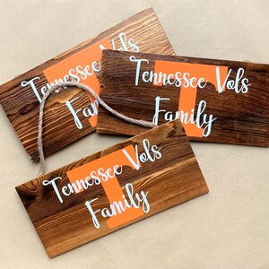 TN Vols Sign - TN Vols Family Sign - Tennessee Vols Sign - Etsy