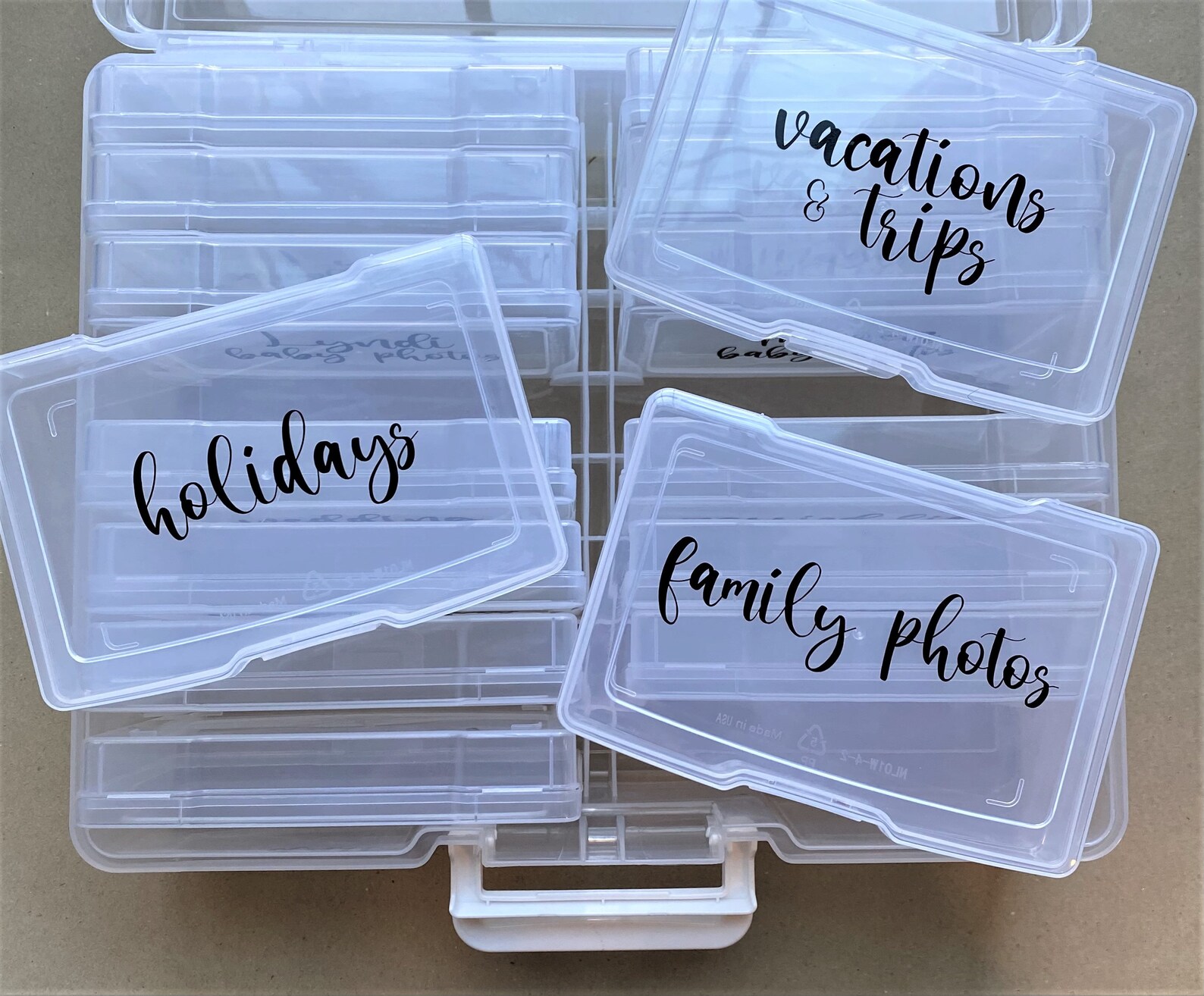 Custom Photo Box Personalized Photo Box Custom Family - Etsy