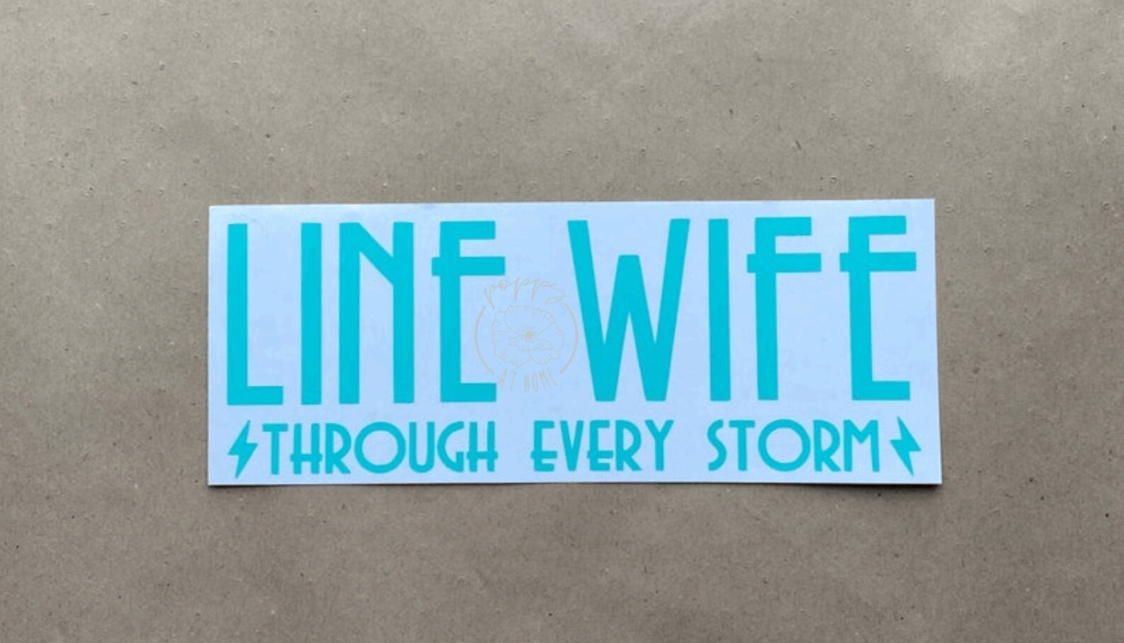 Line Wife Decal Line Wife Car Decal Lineman Decal | Etsy