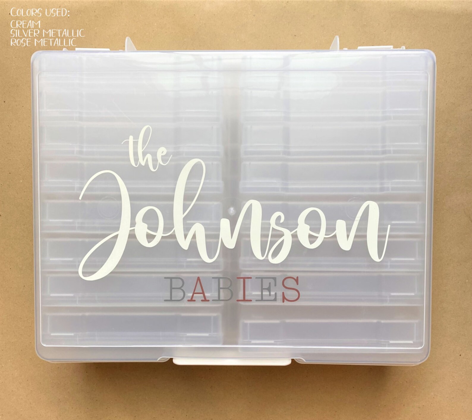 Custom Photo Box Personalized Photo Box Custom Family | Etsy