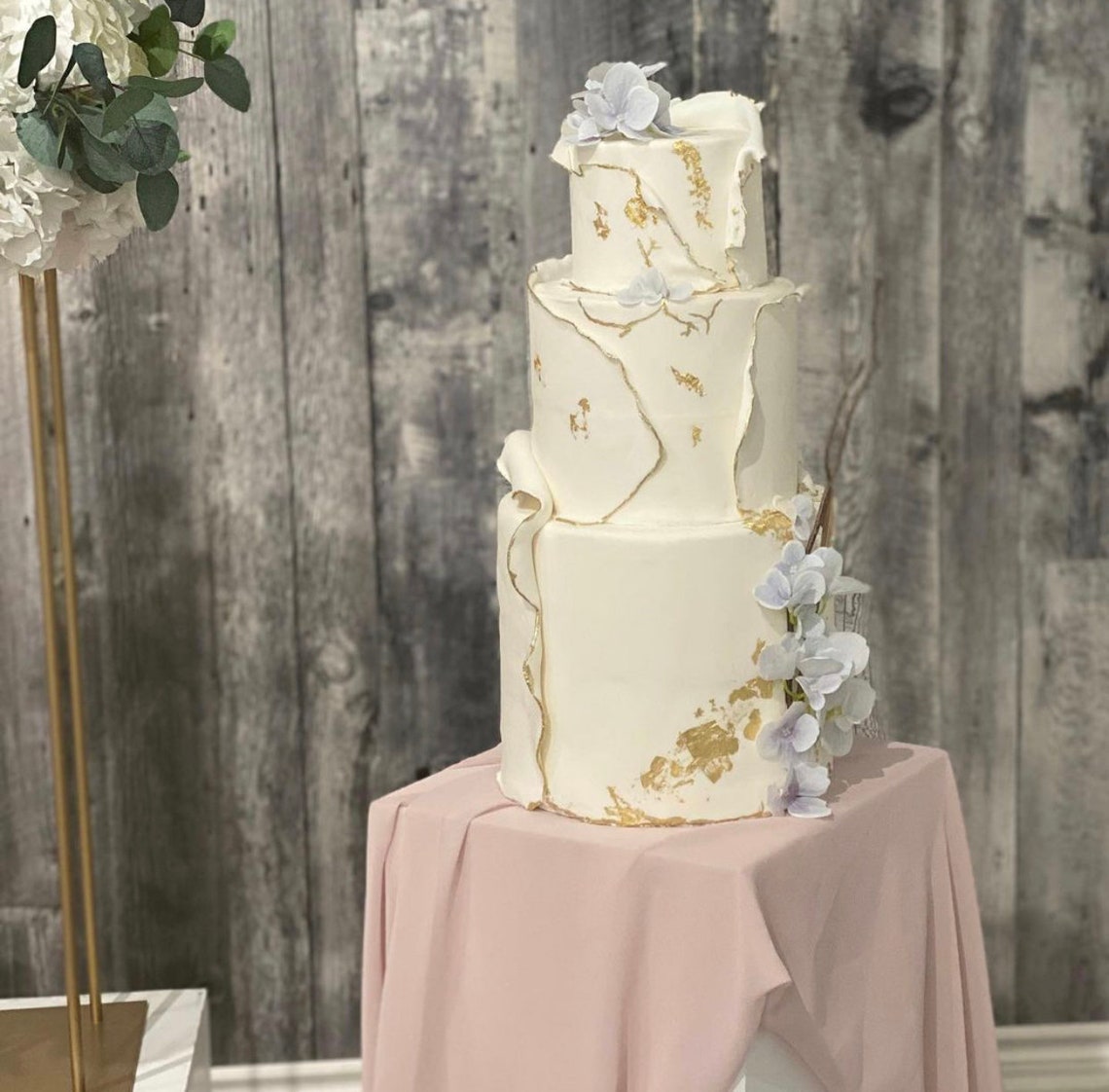 3 Tier Fake Wedding Cake - Etsy
