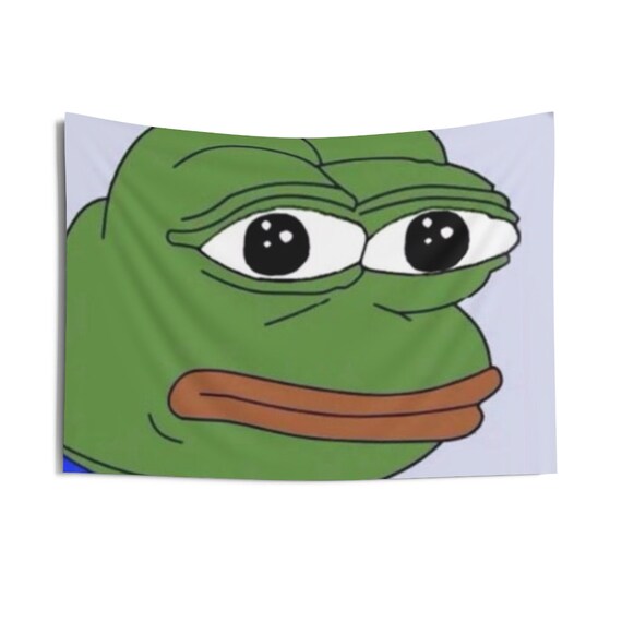 Pepe the Frog Lore Meme Wallpaper Banner Poster Tapestry Flag - Etsy