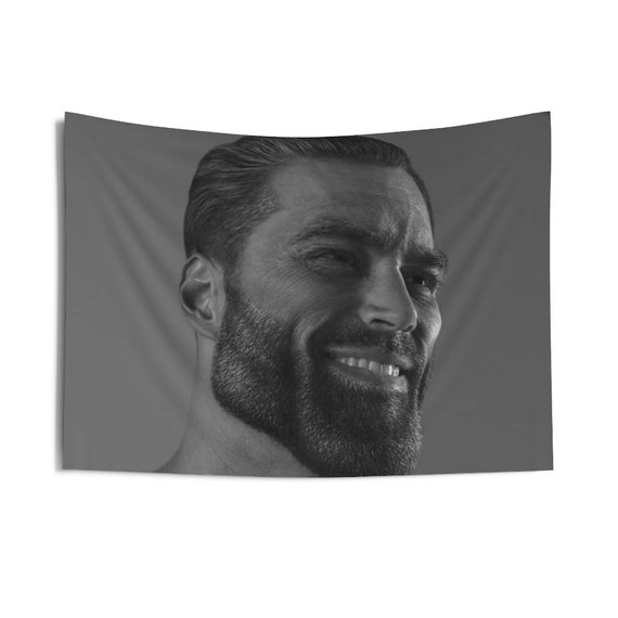 Giga Chad Alpha Sigma Workout Motivation Poster Banner - Etsy