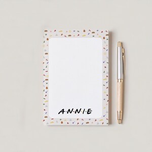 Custom Friends Symbols Post-it® Note Pads | the One With 4"x6" Notepad | Teacher Appreciation ...