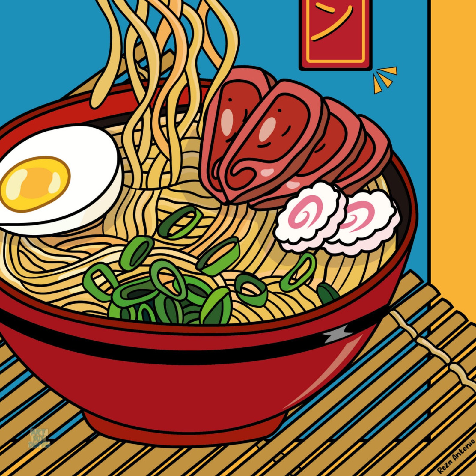 Ramen Poster Ramen Art Decor Ramen Wall Art Japanese Wall - Etsy