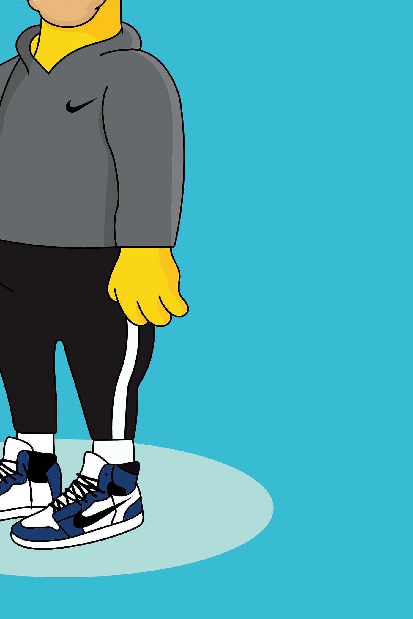 Hypebeast Printable Poster, Hypebeast Art, Room Decor, Simpsons Art ...
