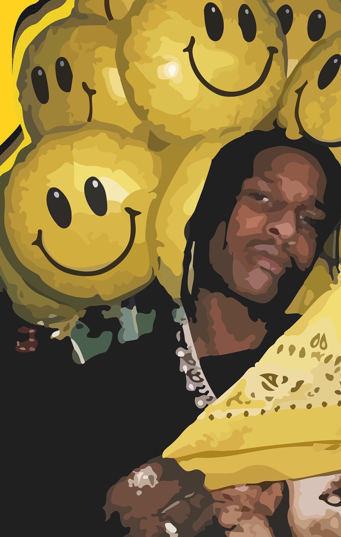 Asap Rocky Artwork, Asap Rocky Poster, Hypebeast Art, Asap Rocky ...