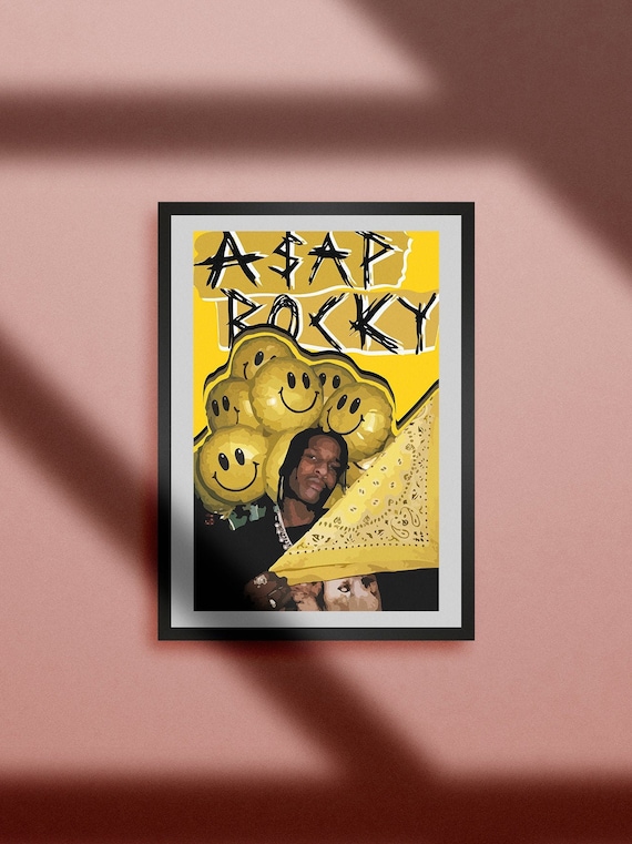 Asap Rocky Artwork Asap Rocky Poster Hypebeast Art Asap - Etsy UK