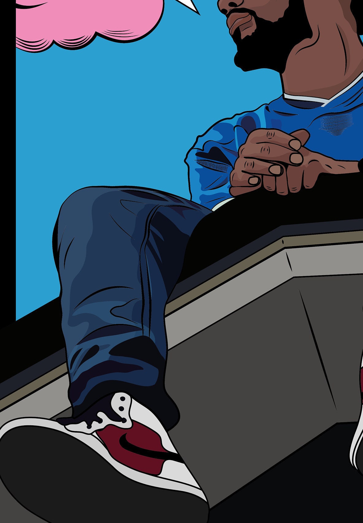 J. Cole Art, J. Cole Digital Art, Hypebeast Poster, Hypebeast Art ...