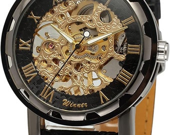 Wind up Wrist Watch Men - Etsy