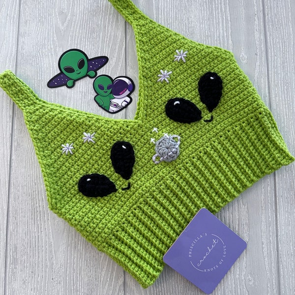 Alien Crop Top - Etsy