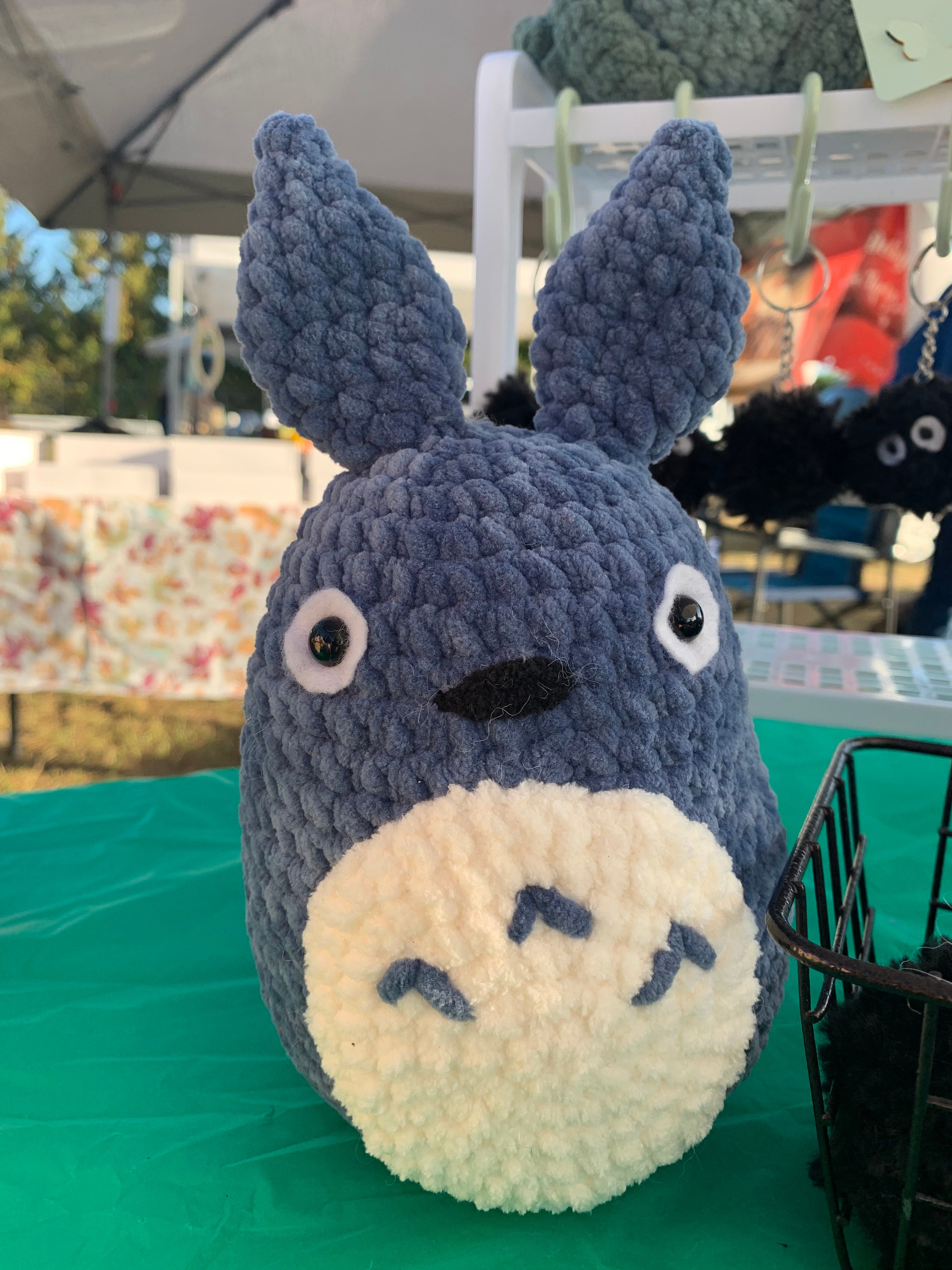 Totoro Inspired Plush Ghibli Inspired Crochet Amigurumi Plush Toy ...