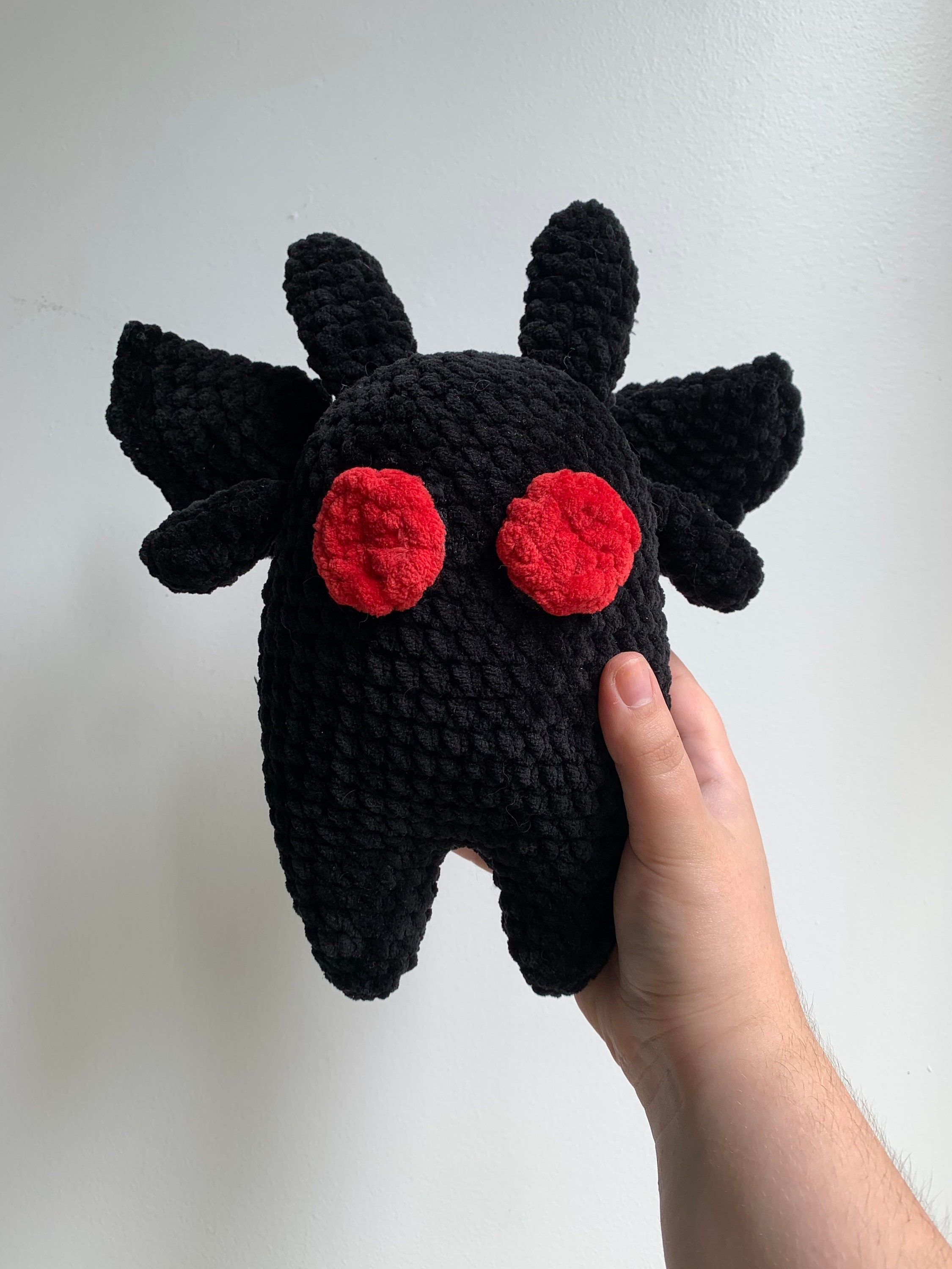 Mothman Plush Cryptid Amigurumi Crochet Plush Toy Stuffed Animal - Etsy