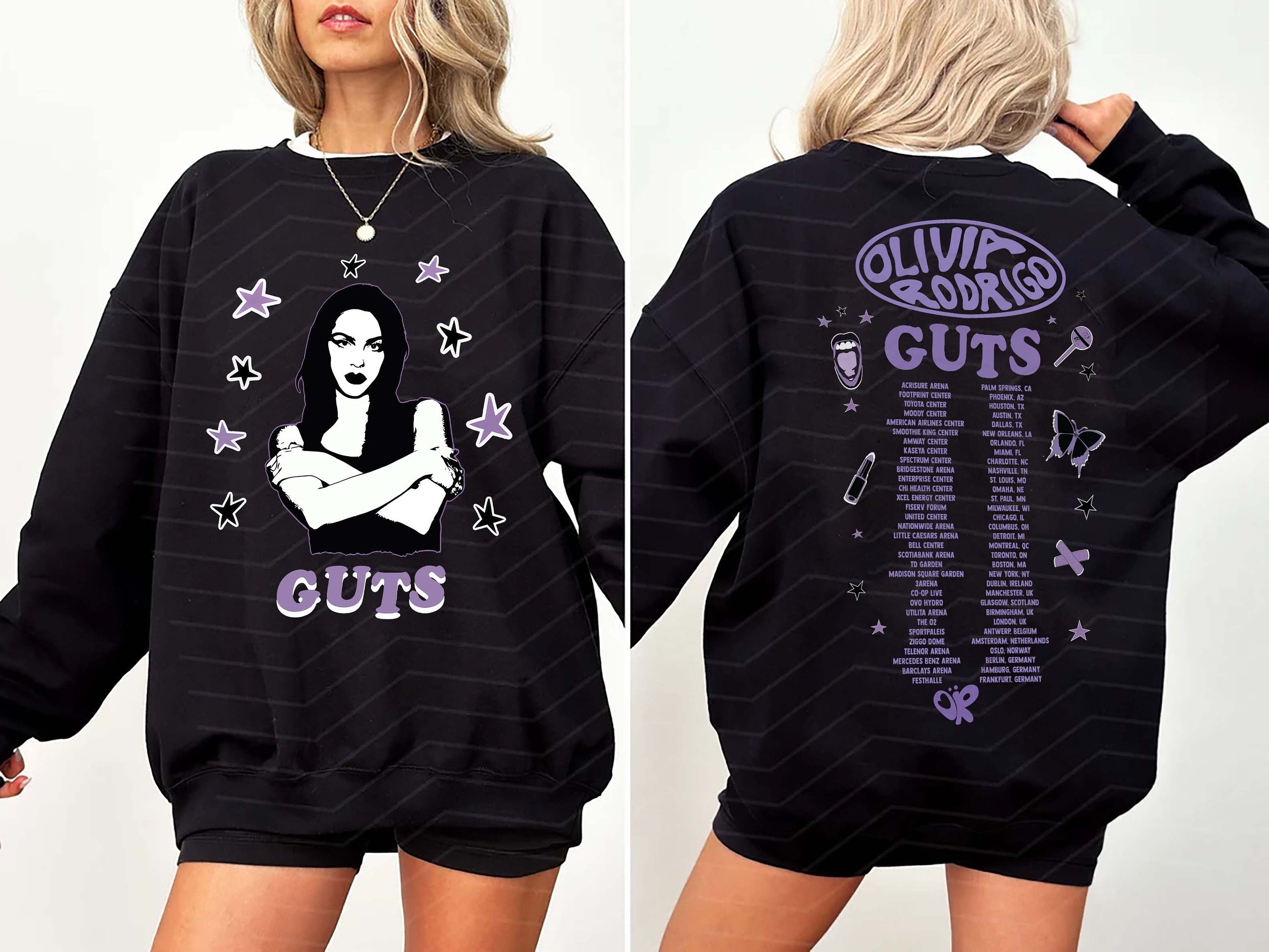 Olivia Rodrigo Guts , Olivia Rodrigo Guts Merch, Guts Tour 2024 , GUTS ...