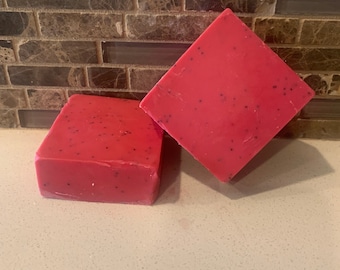 Watermelon Cold Process Soap Bar - Etsy