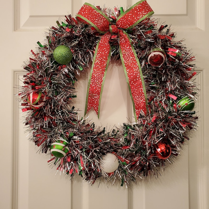 Christmas Tinsel - Etsy
