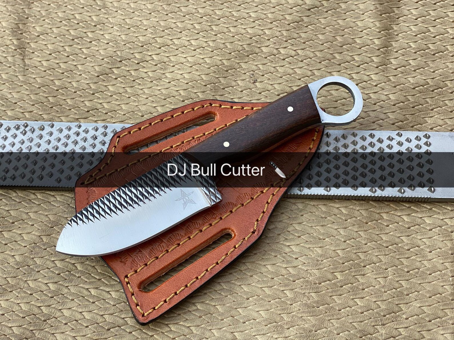 Excellent Farrier Rasp Cowboy Knife - Etsy